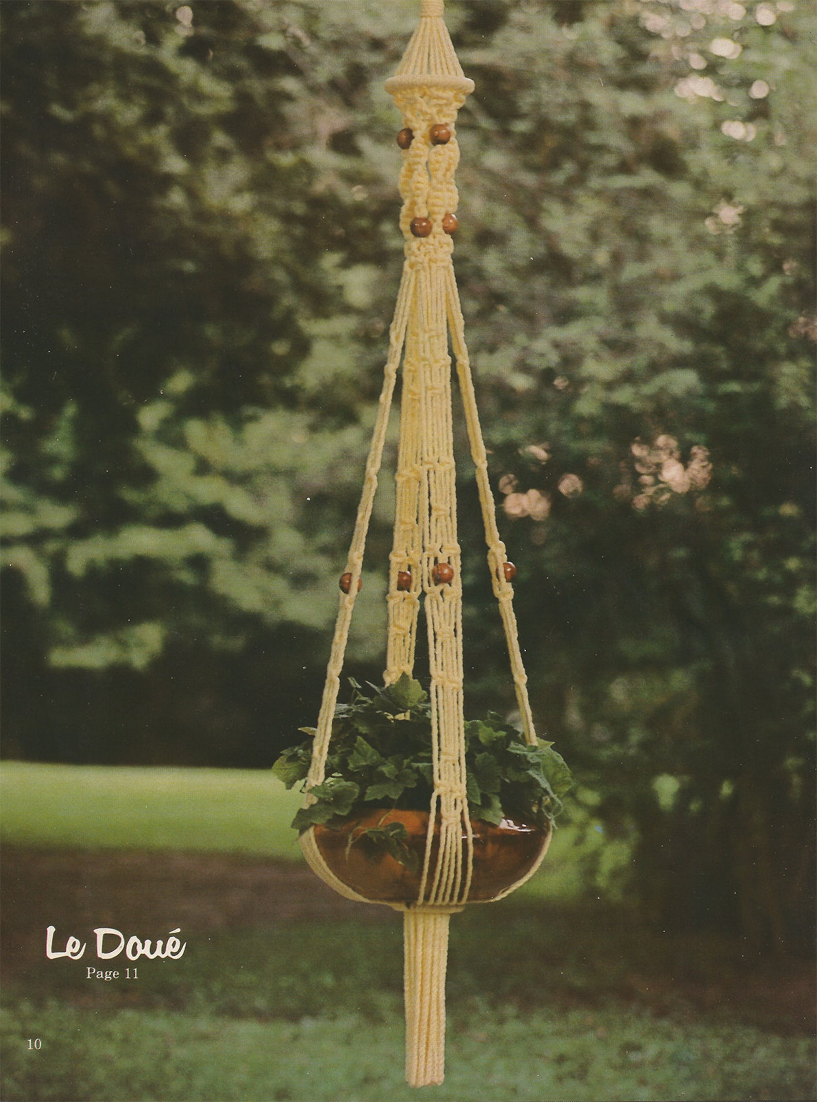 Macrame Elegance IV Vintage Macrame Magazine Digital - Etsy