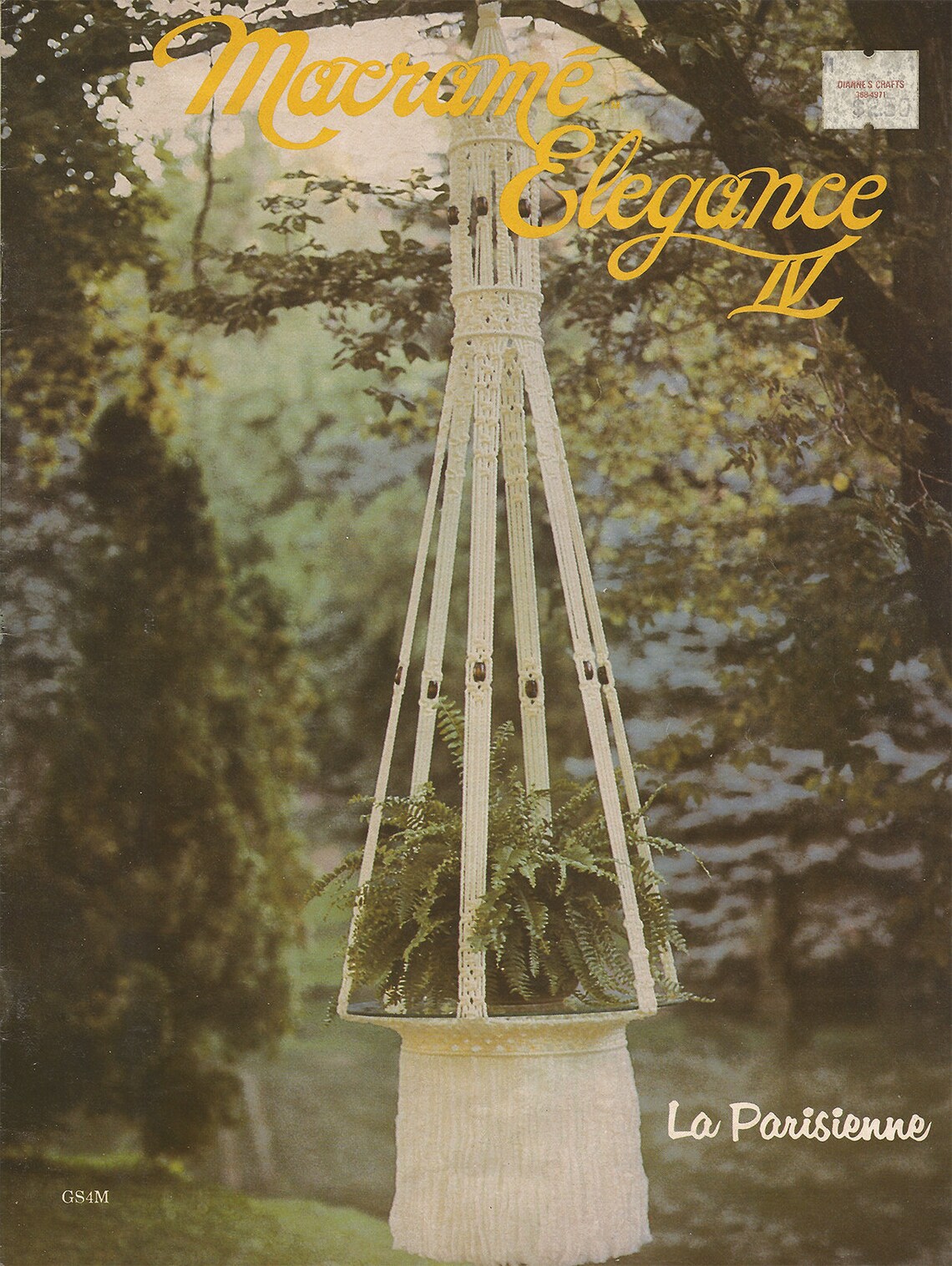 Macrame Elegance IV Vintage Macrame Magazine Digital | Etsy