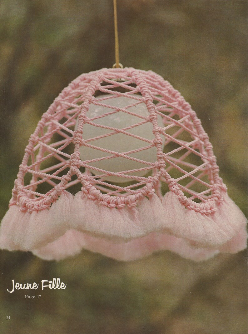 Macrame Elegance IV Vintage Macrame Magazine Digital - Etsy