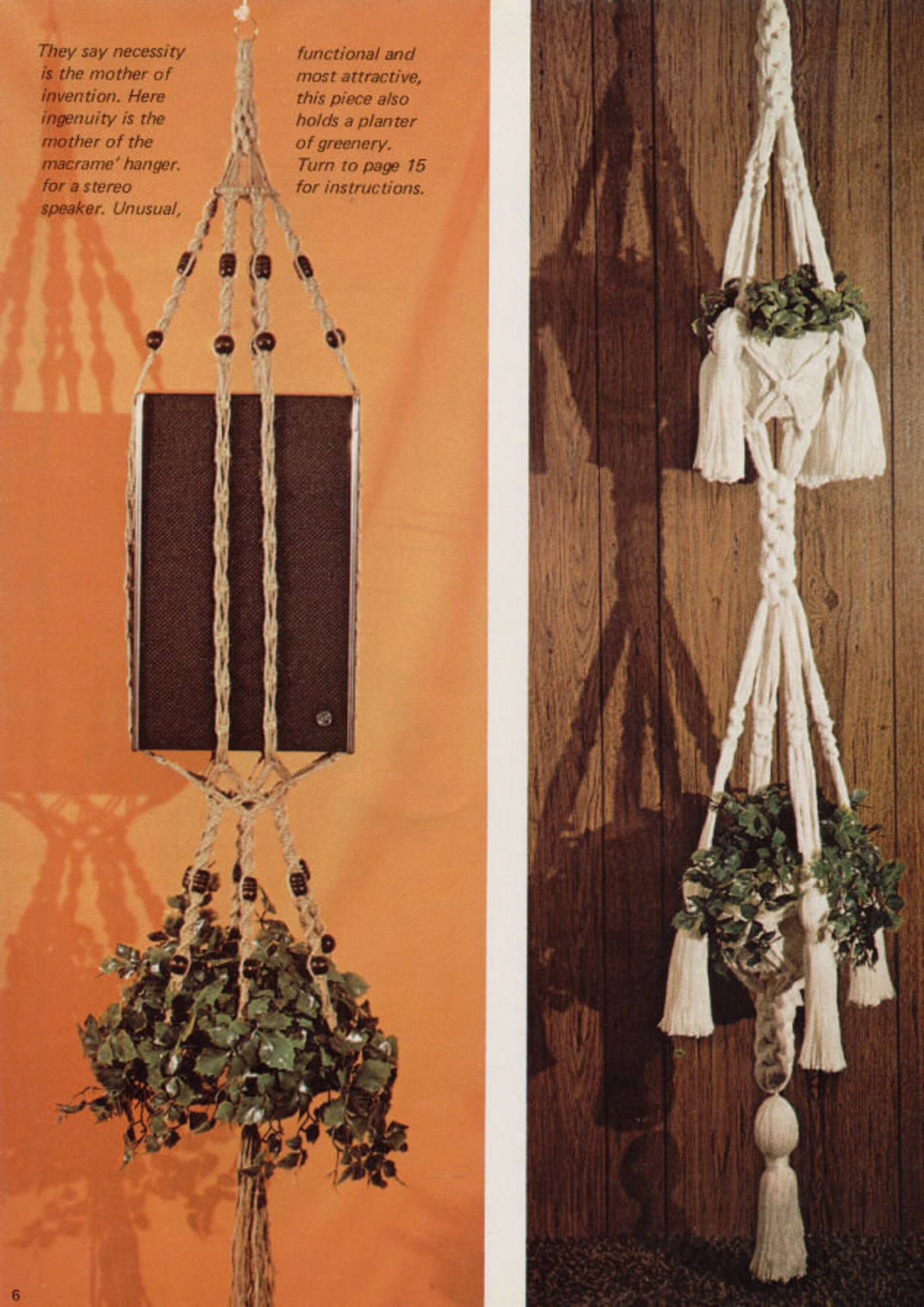 Macrame Magic - - Vintage Macrame Book - Digital Download in PDF Format ...