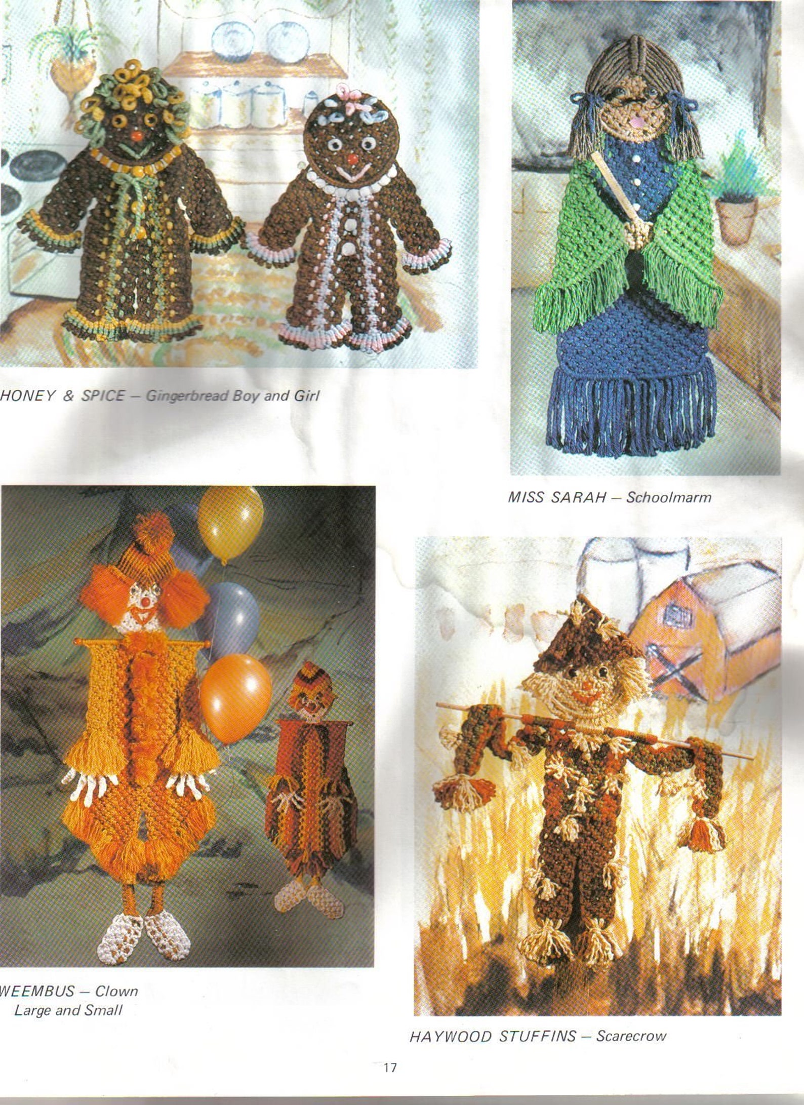 Macrame Guys 'N Gals - Vintage Macrame Book - Digital Download in PDF ...