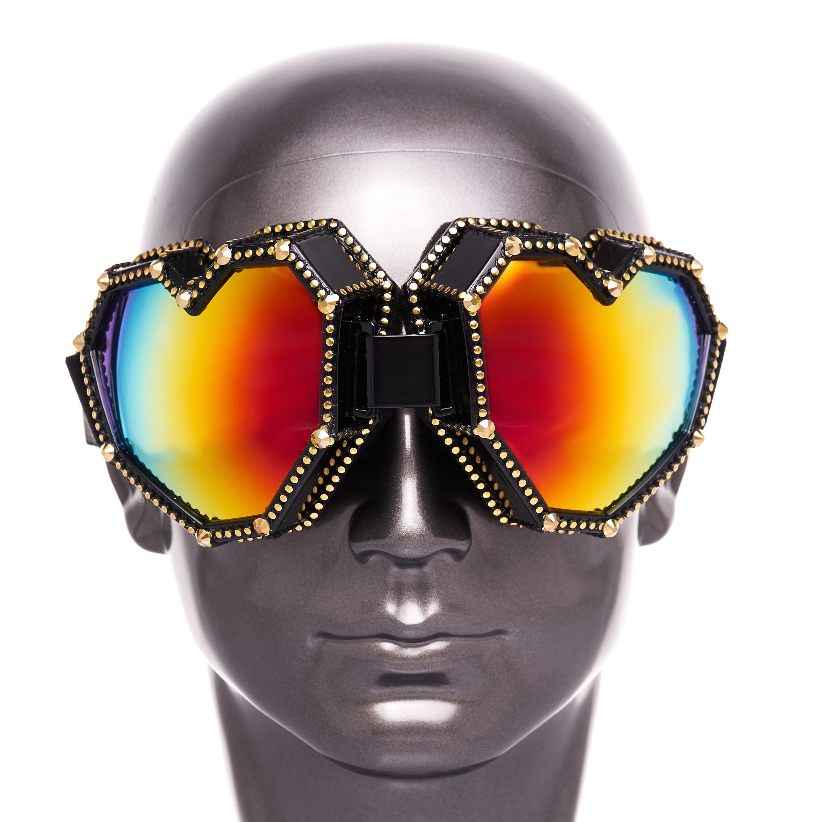 Playa Goggles, 3D Pixel Heart Goggles - Etsy