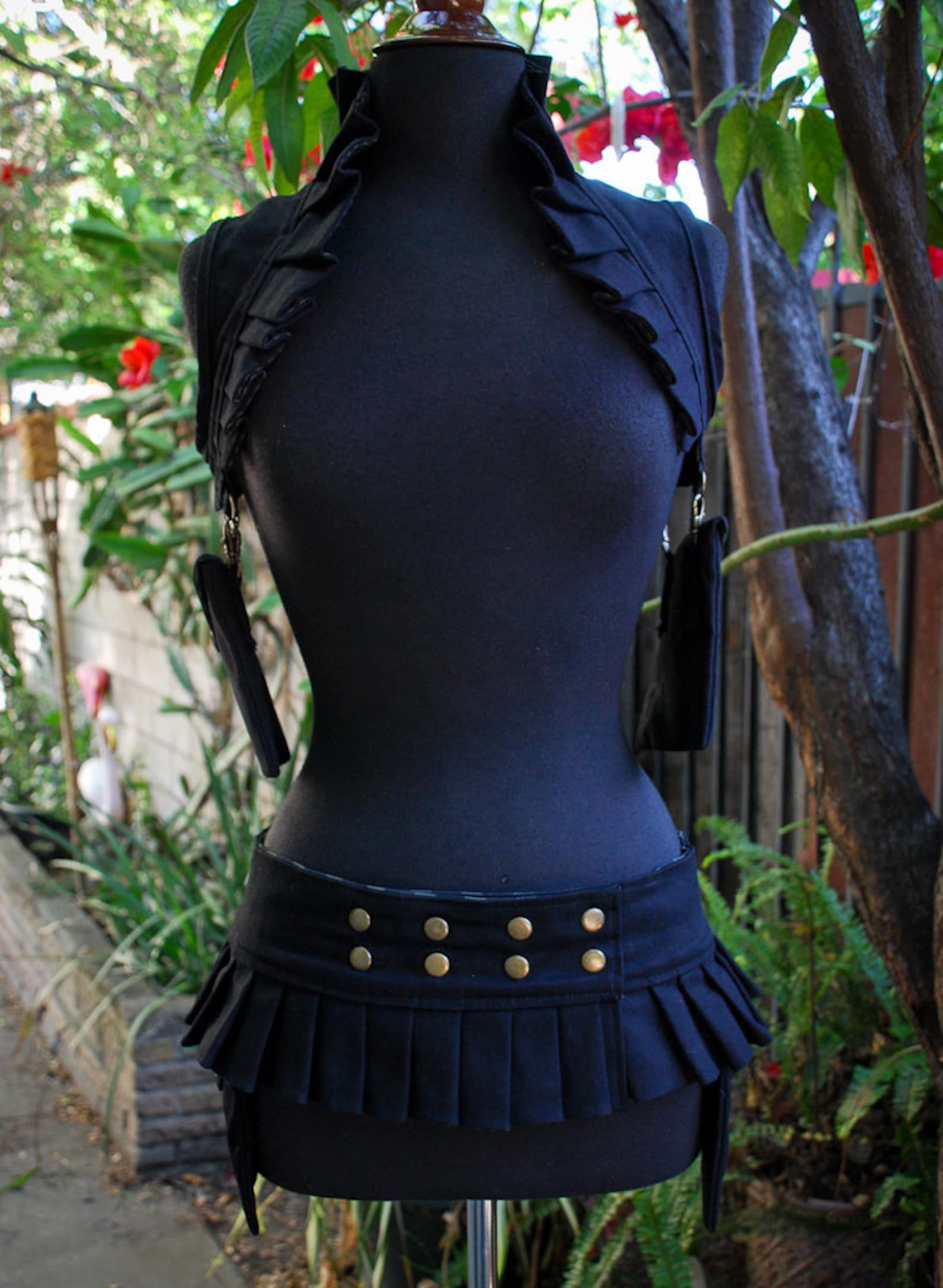 Women's Shoulder Holster and Utility Belt 2 Piece Set, With Pouches ...