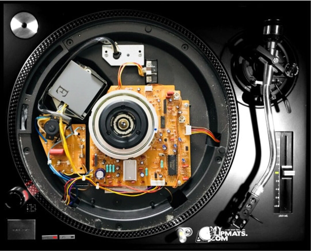 Engine Technics Turntable Slipmat Dj Music Gifts Musicians Art Record ...