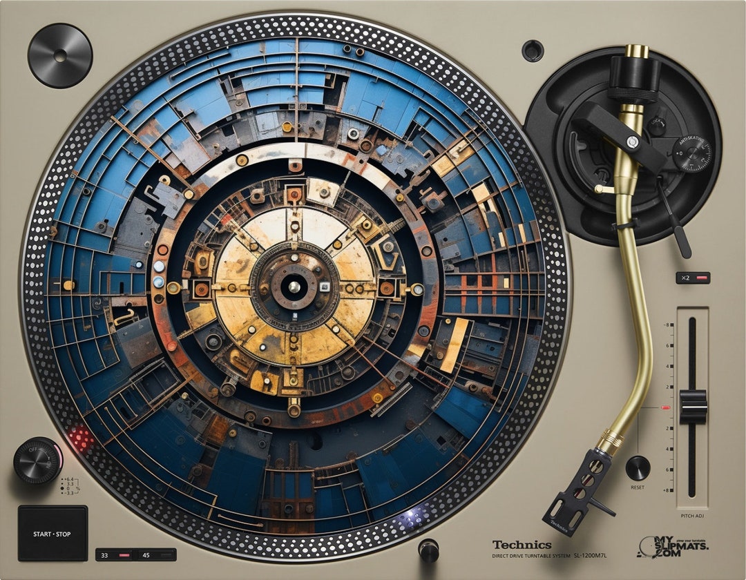 Spacecraft Hatch High Pressed Slipmat for Your Turntable Vinyl Record Player Accessories - Etsy