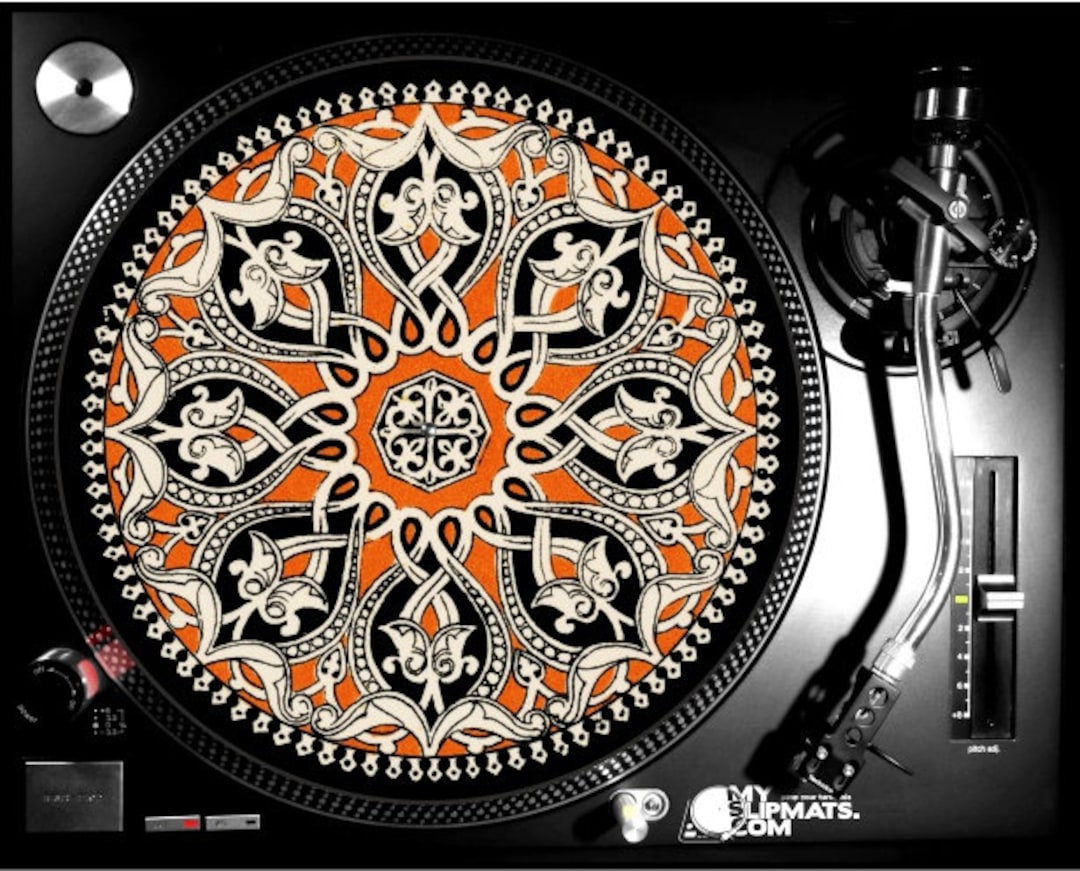 Twists and Turns Slipmat for Your Turntable Vinyl Record Player ...