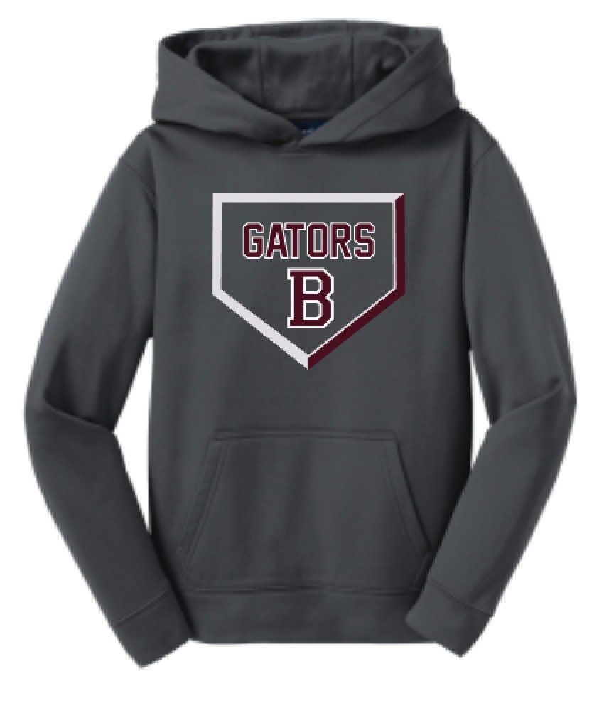 Baker Gators Lightweight Charcoal Dry Fit Hoody Free Local pickup in ...