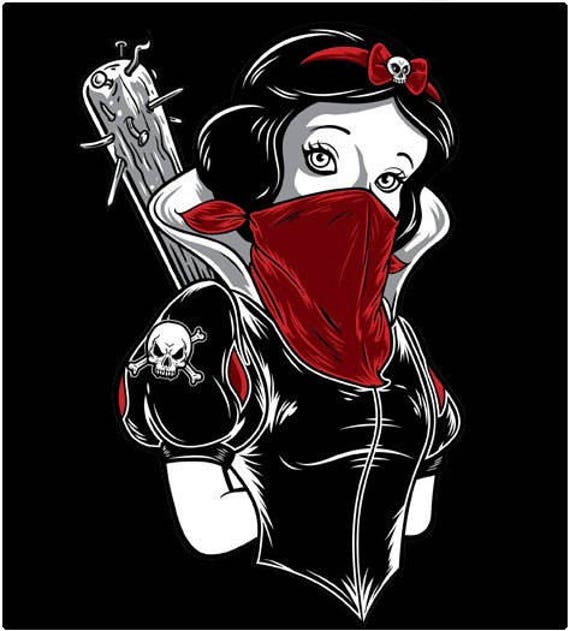 Gangster Disney Princess Svg