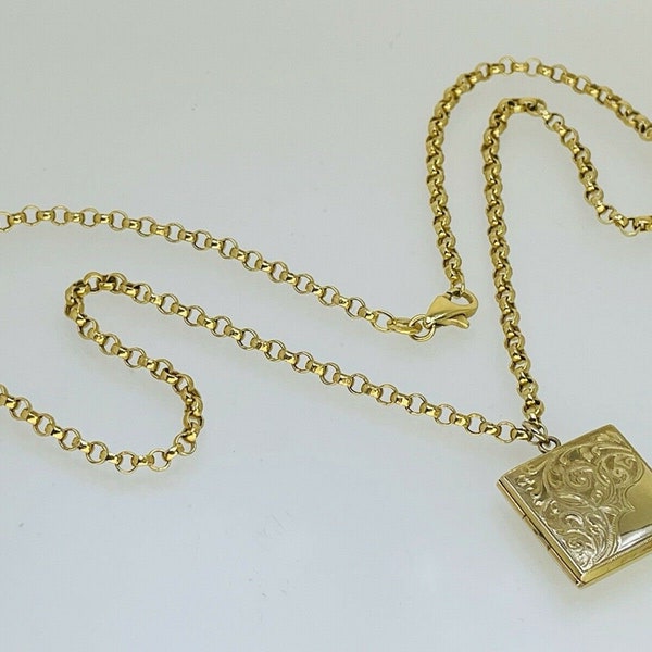Square Locket - Etsy
