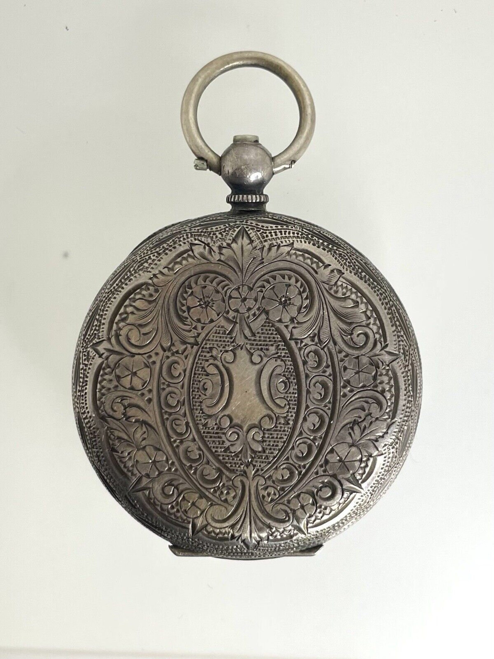 935 Silver Pocket Watch Spares Repairs Roman Numerals Steam Punk Small ...