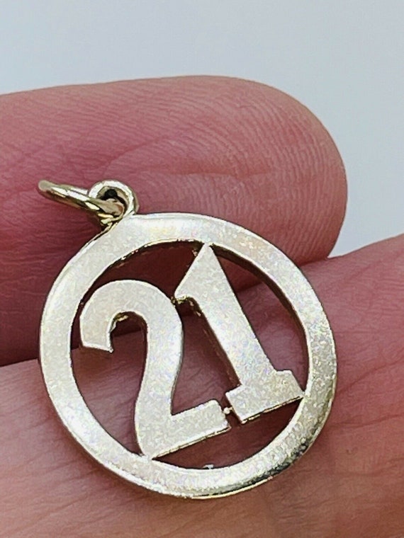 1965 Vintage 9 Carat Gold 21st Birthday Gift Pendant … - Gem