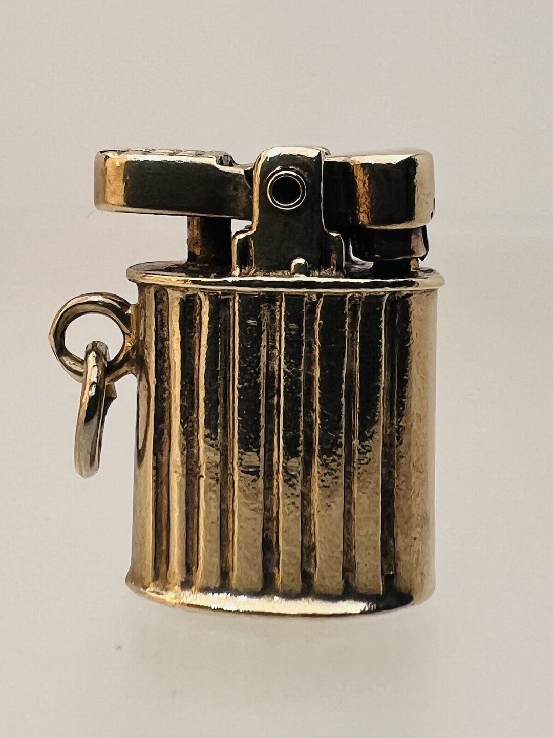 Vintage 9ct Yellow Gold Lighter Unusual Charm 3.7g 15.5 X13.6 X6.3mm - Etsy