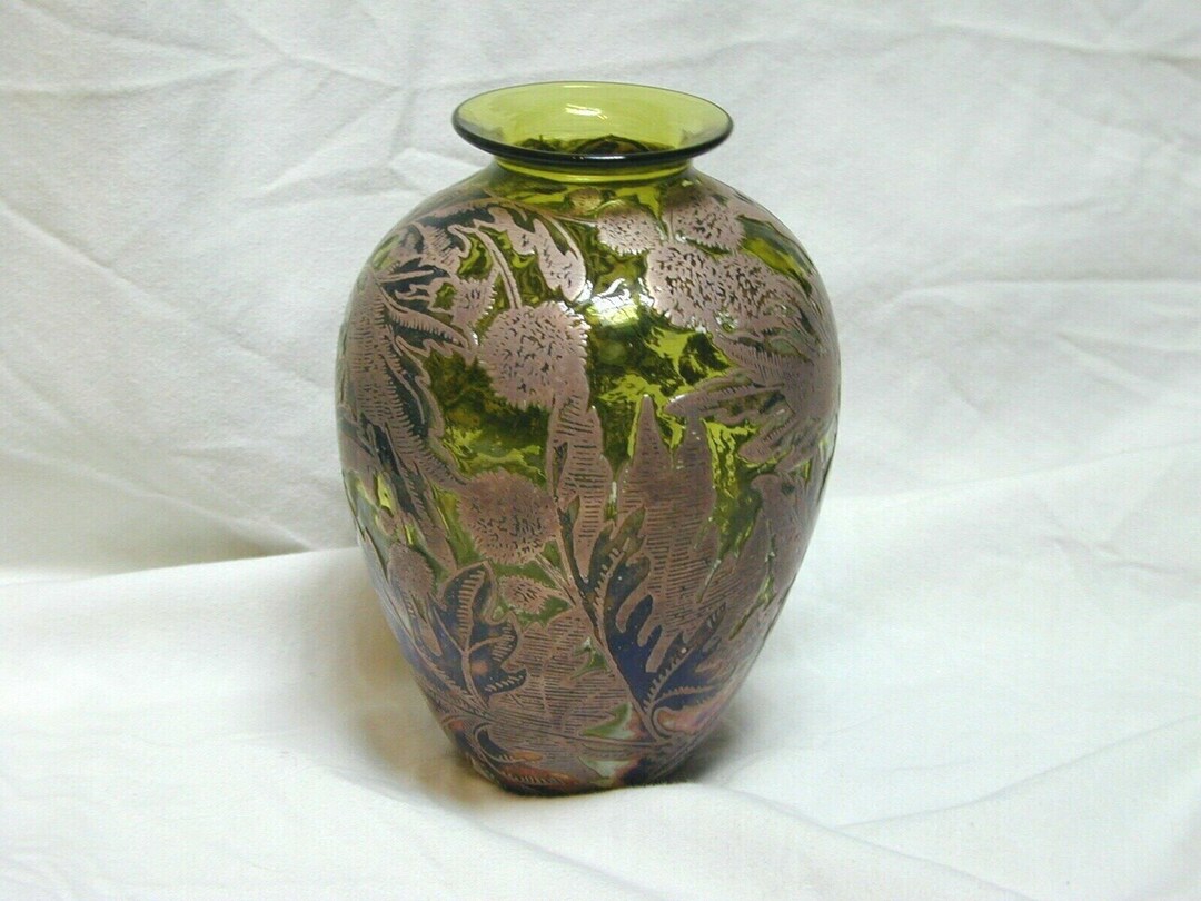 Jonathan Harris Limited Edition 5/50 2001 'Foliage' Cameo Green Silver ...