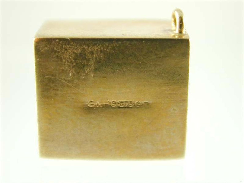 Vintage 9CT Gold One Pound Note Charm Dated 1984 | Etsy