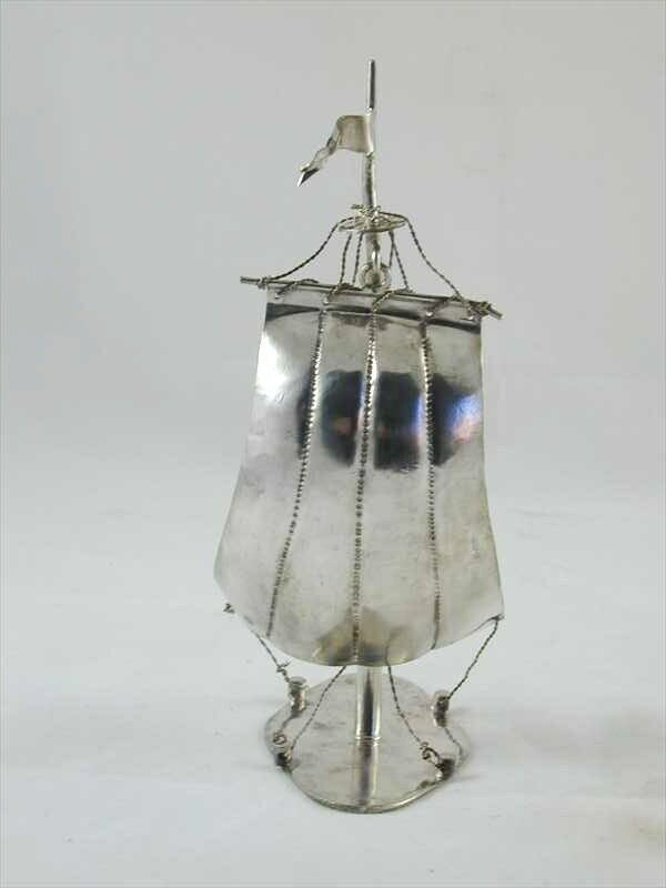 Fantastic Sterling Silver Miniature Sail Boat Ornament Dated - Etsy UK