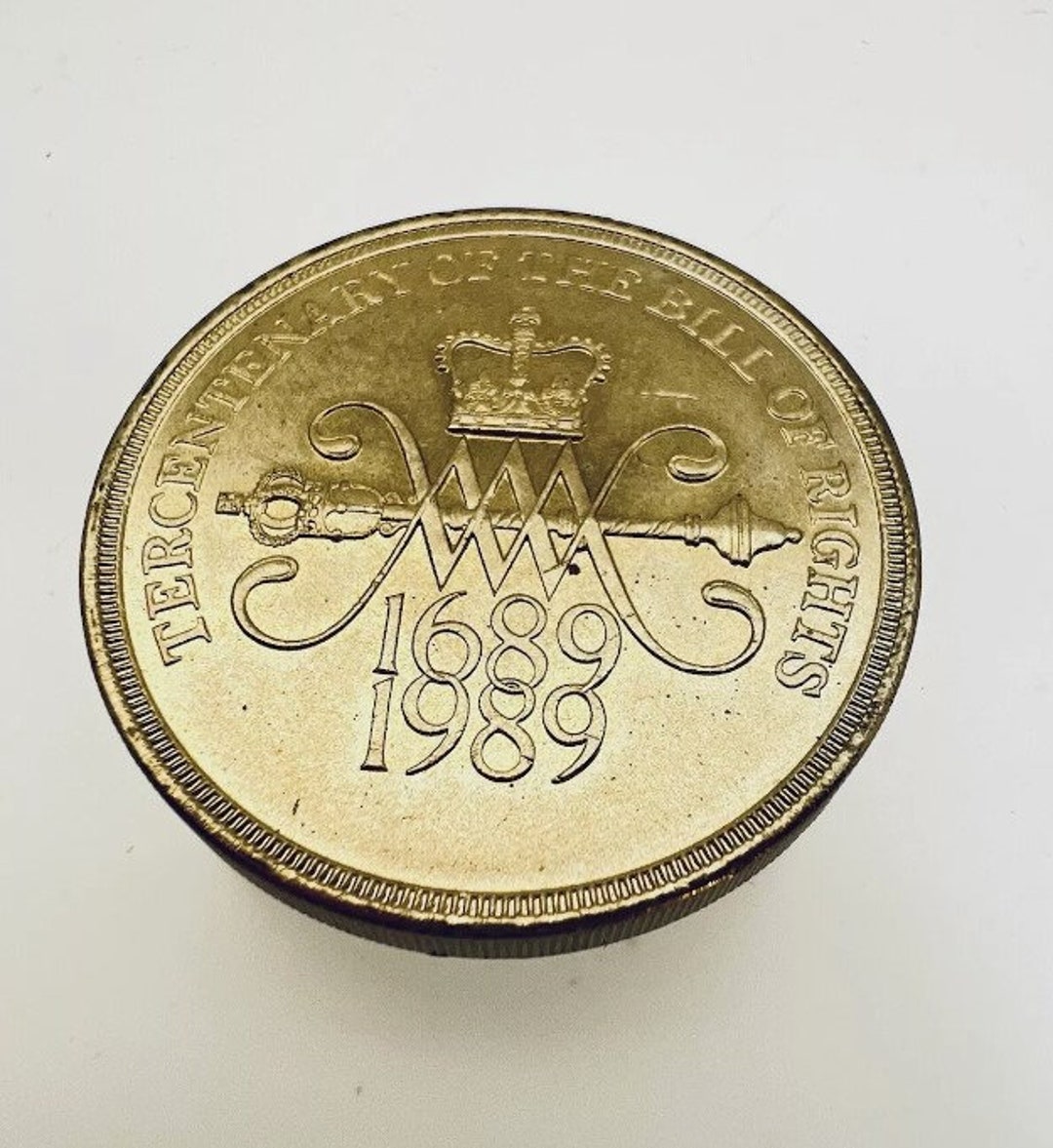 1989 Elizabeth II Two Pound Coin: Bill of Rights Centenary - Etsy UK