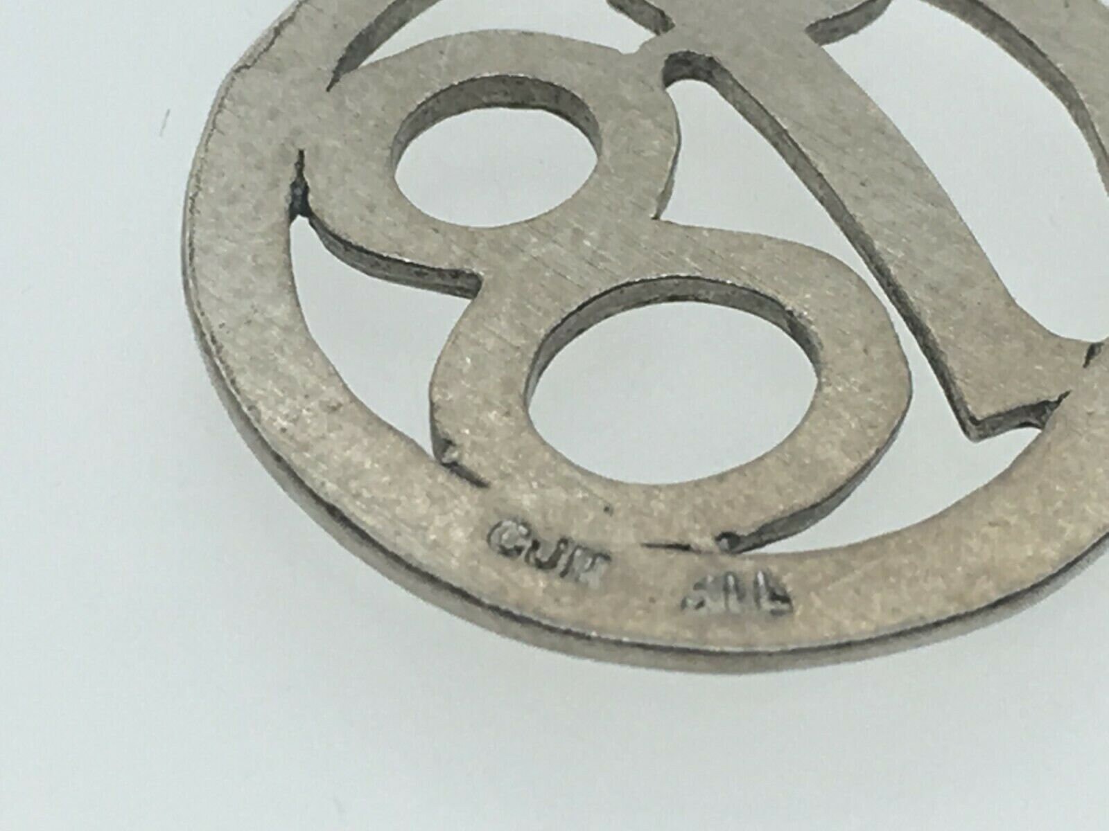 Vintage Silver Number 18 Charm 18th Birthday 17mm diameter 1.3 | Etsy