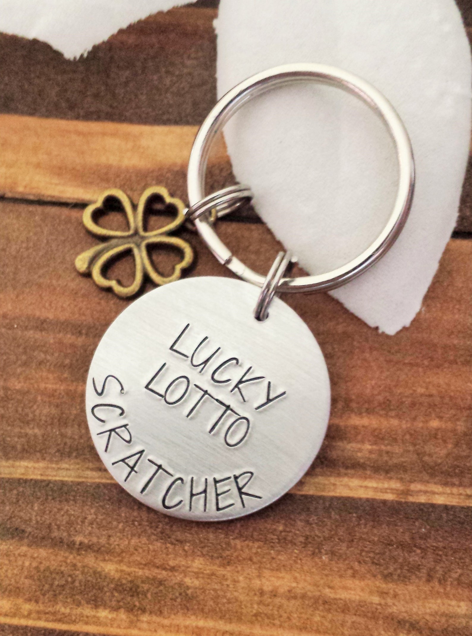 Lotto Key Ring Lucky Lotto Scratcher Lottery Key Chain | Etsy