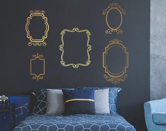Wall Decal Frames - Etsy