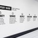 CUSTOMIZABLE COMPANY VALUES Wall Vinyl Decal, Add Your Company Name ...