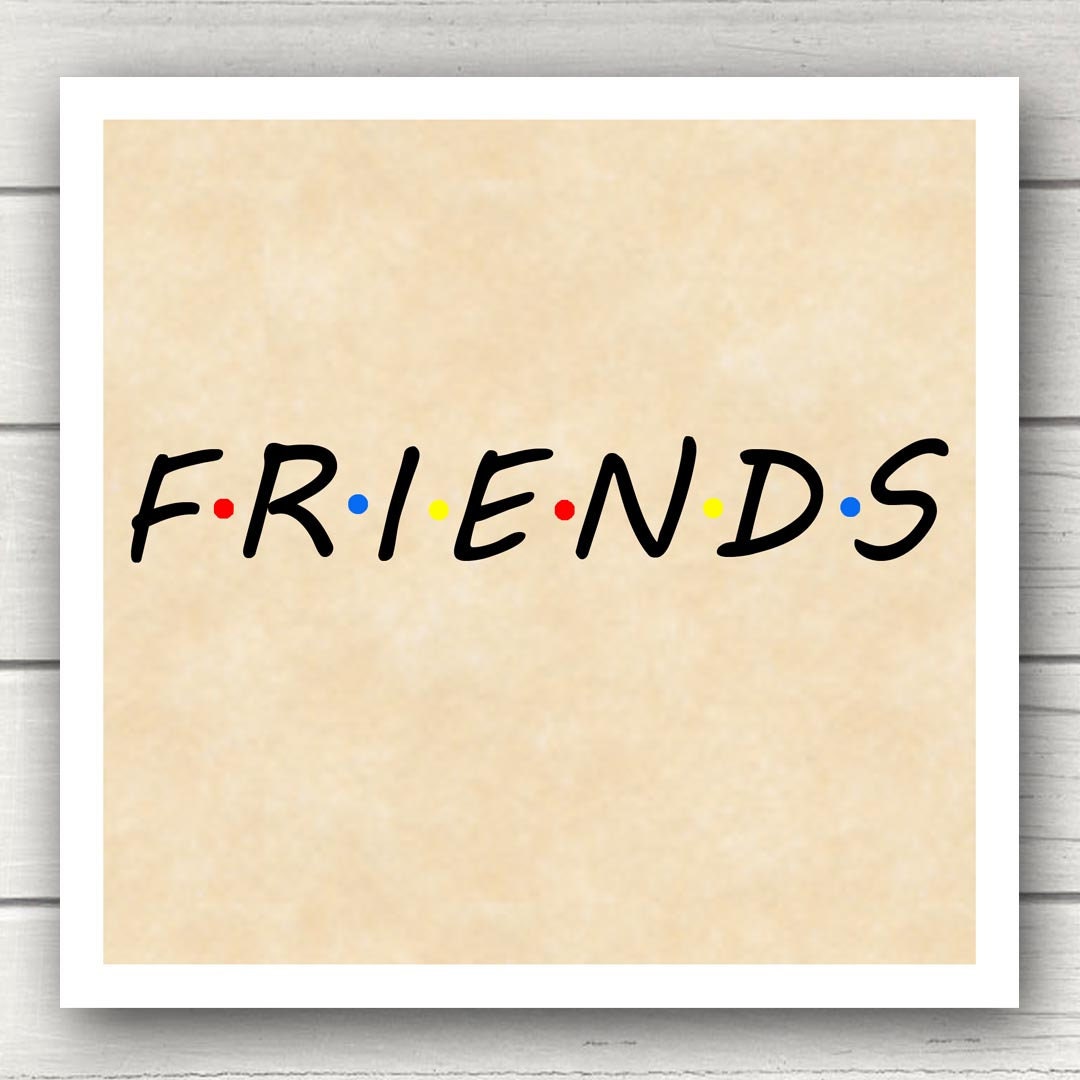 FRIENDS Word Search Trivia Greeting Card Any Occasion, Tv Show, - Etsy