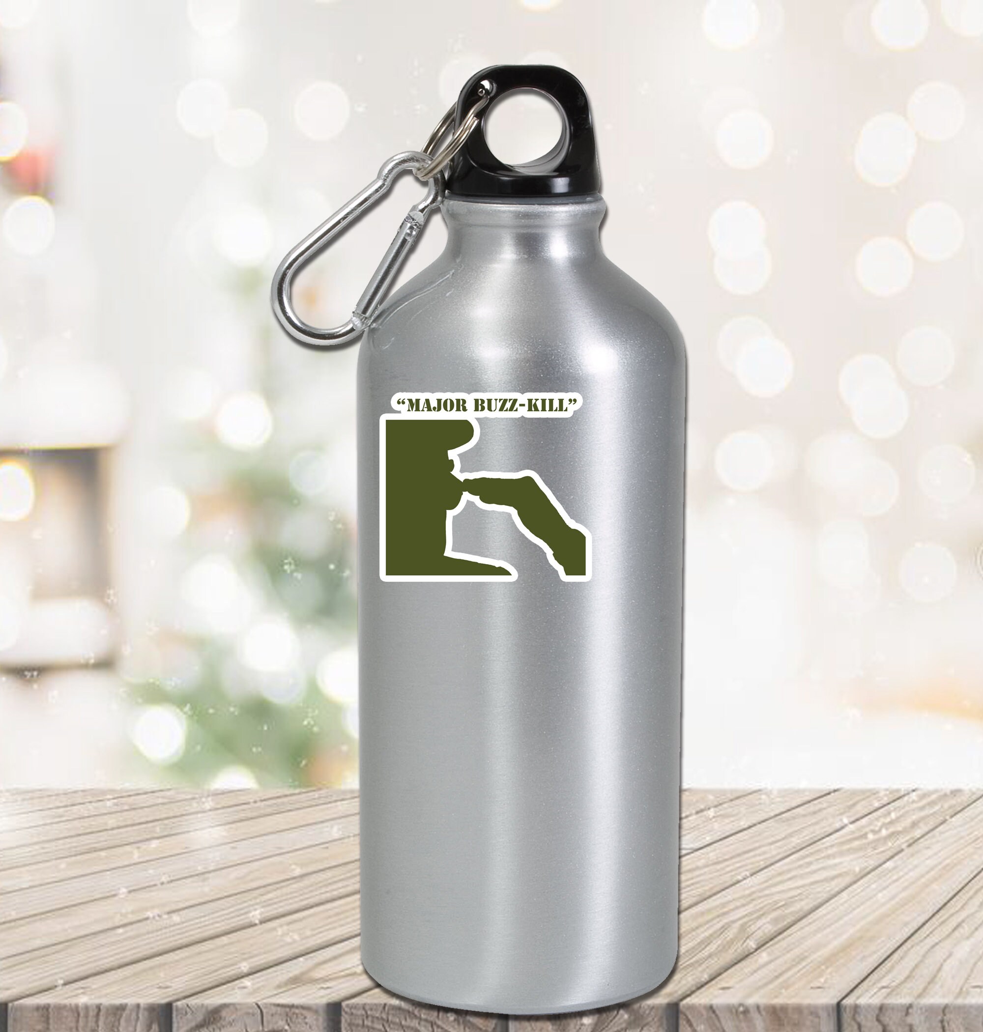 Major Buzzkill Vinyl Sticker for Notebooks, Water Bottles, Laptops and More, Water Resistant ...