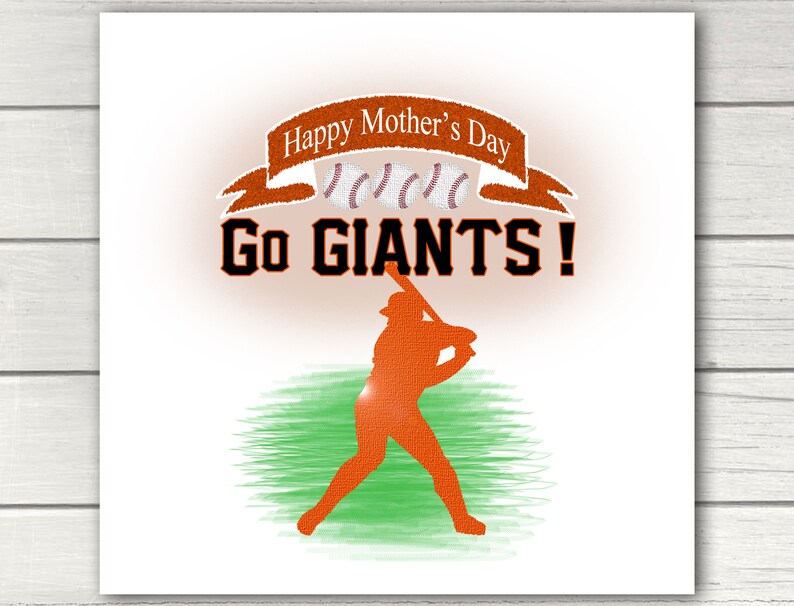 Mother's Day Card, San Francisco, SF Giants, Word Search, Trivia, Fun ...