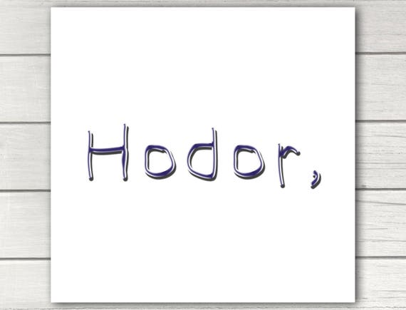 Any Occasion Game of Thrones-word Search and Trivia Hodor - Etsy