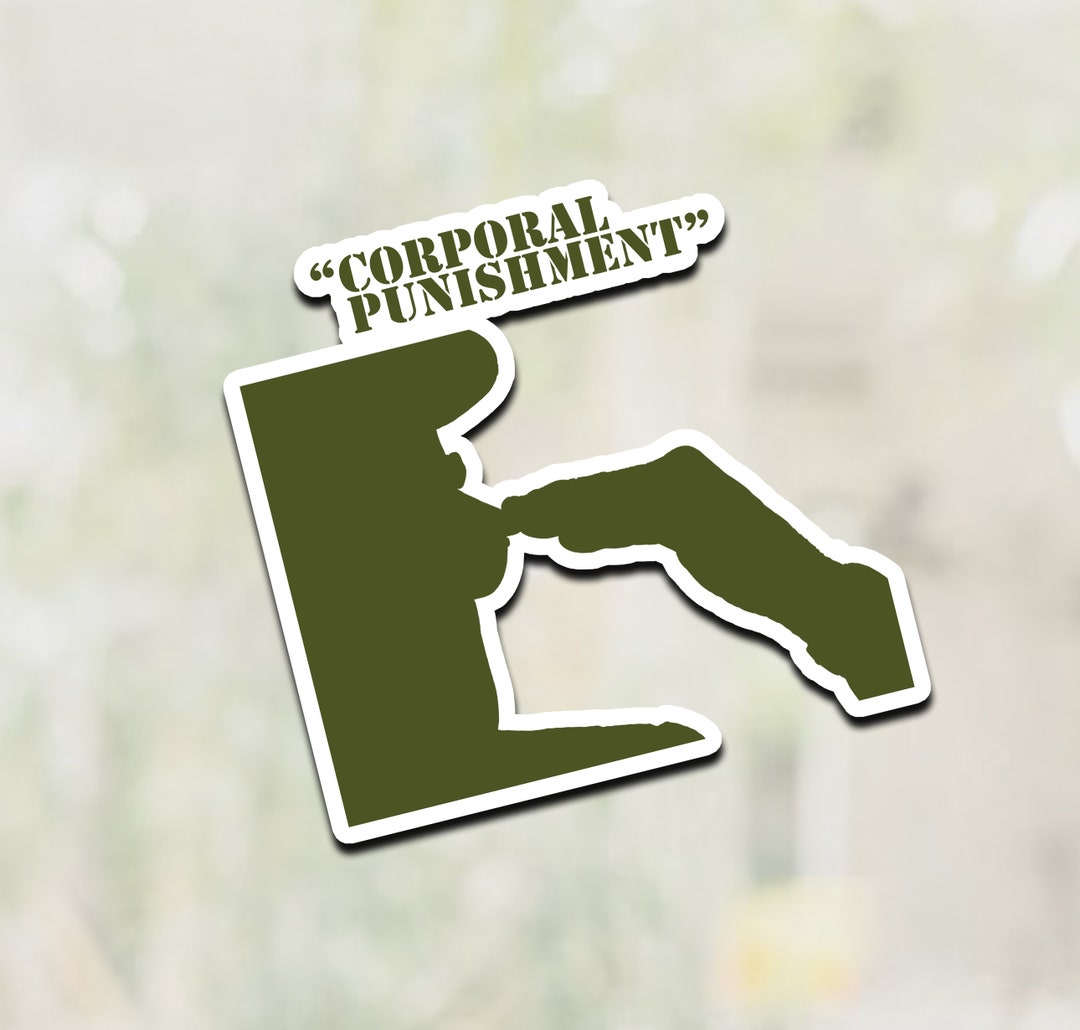 Corporal Punishment Vinyl Sticker for Notebooks Water - Etsy