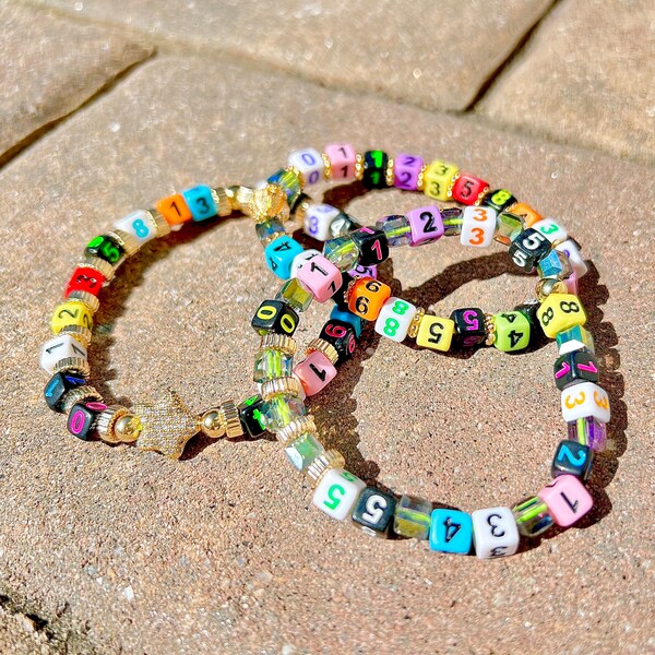 Math Bracelet - Etsy