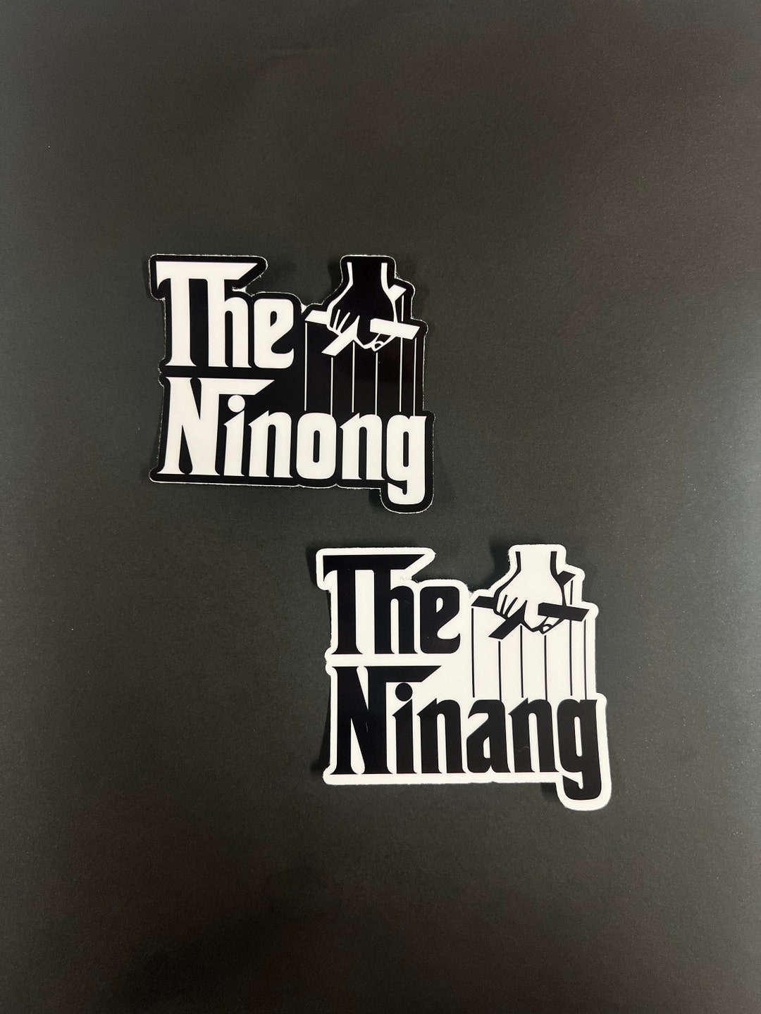The Ninong and Ninang Baptism Godfather God Mother Vinyl Sticker Decal ...