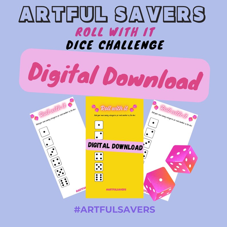 Roll With It Saving Challenge - Etsy