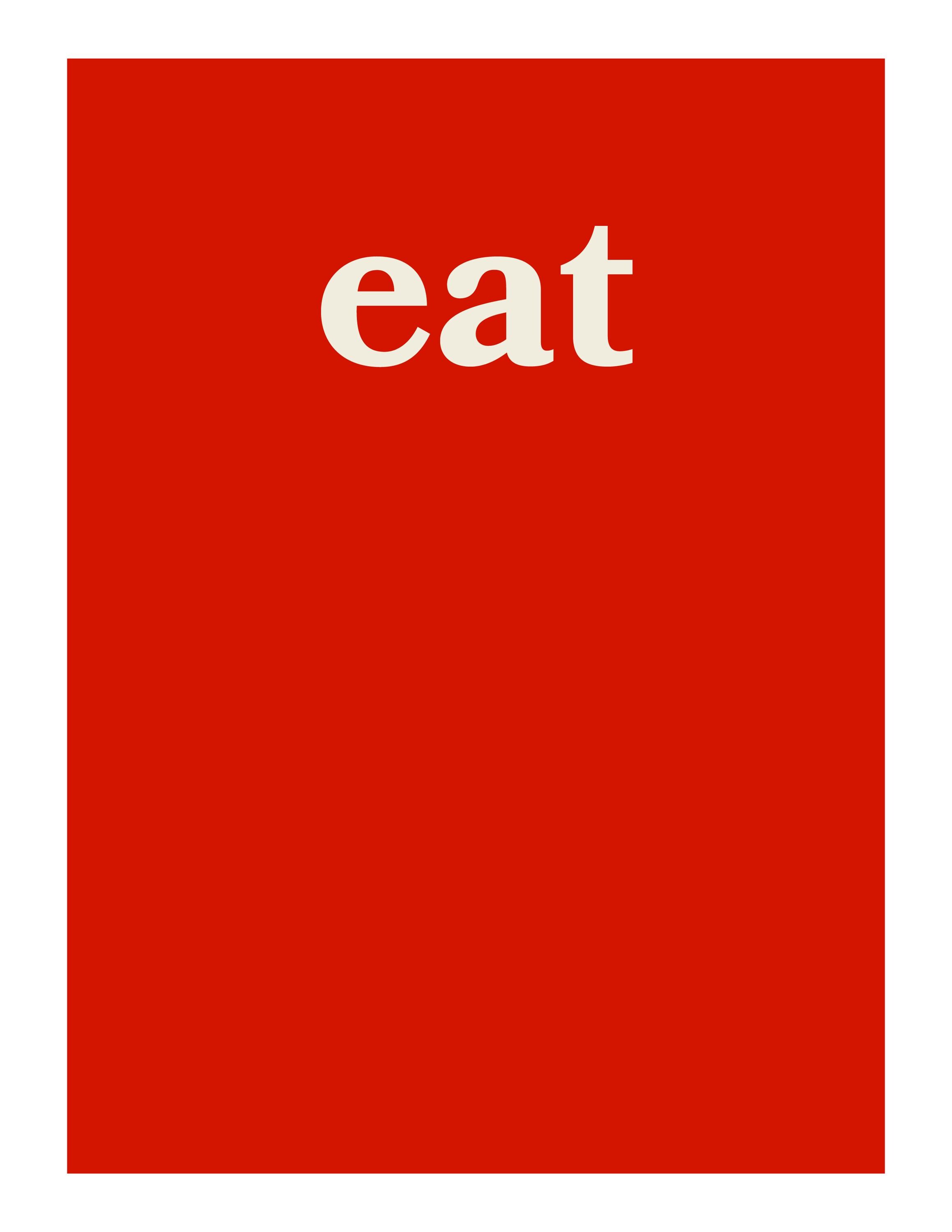 Eat Poster Kitchen and Dining Room Art Wall Decor Wall Art Printable 4 ...