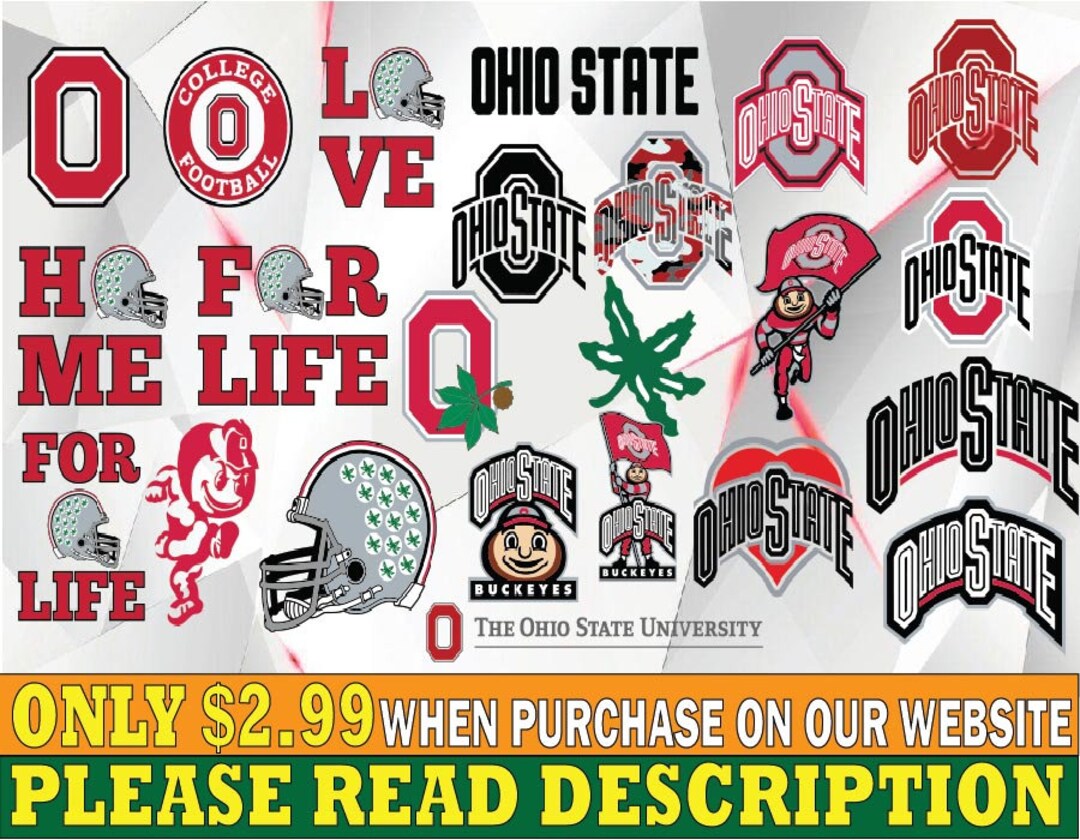 Ohio-state-buckeyes Football Team Svg Ohio-state-buckeyes - Etsy