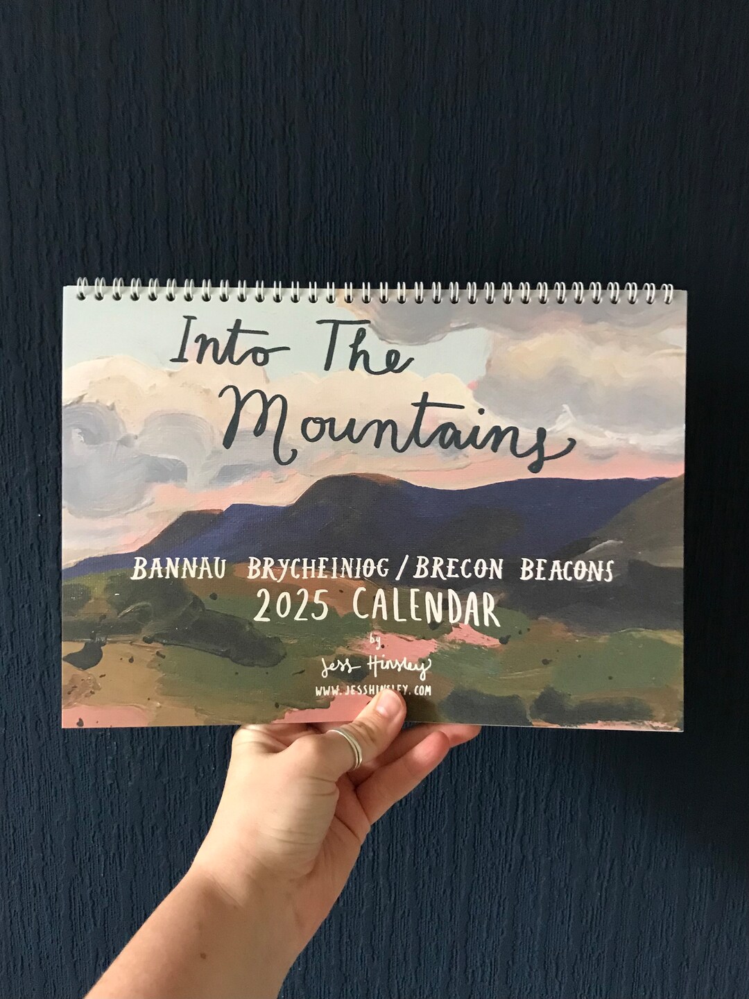 2025 'into the Mountains Brecon Beacons National Park A4 Wall Calendar ...