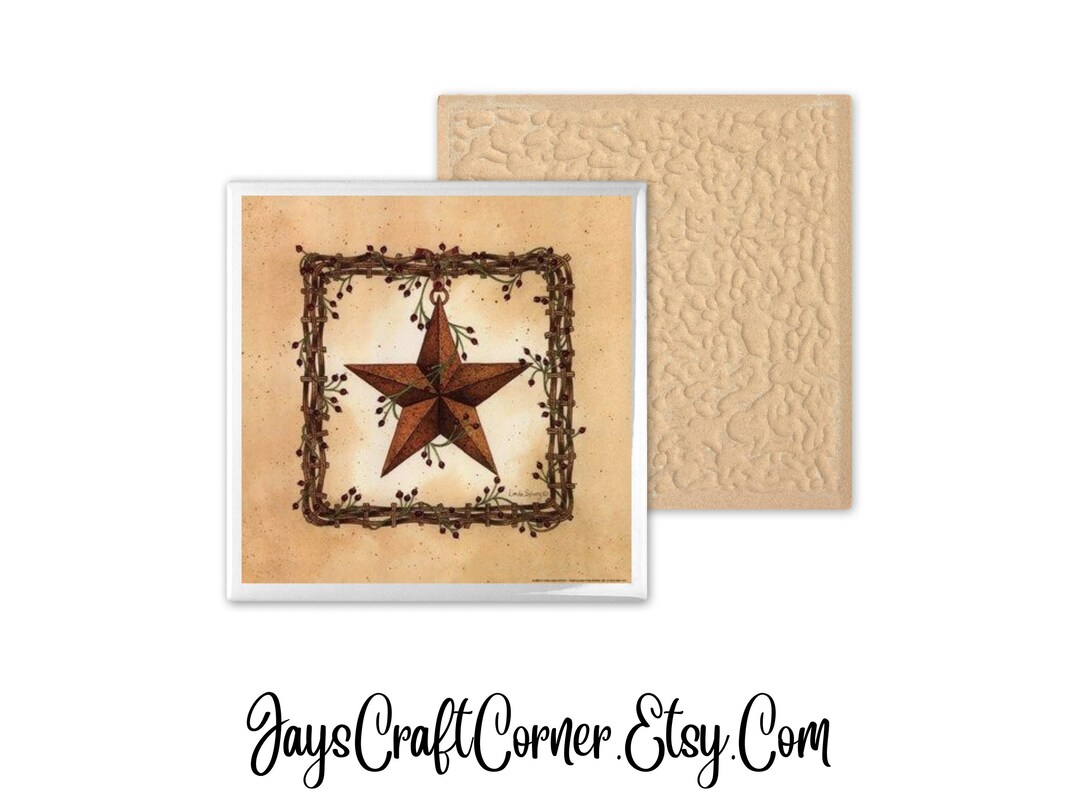 Primitive Star Tile Magnet Farmhouse Fridge Magnet Gift for Her ...