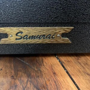 Vintage Samurai Carving Knife Set With Case - Etsy