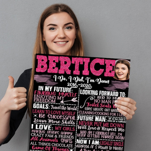 Funny Divorce Sign - Etsy