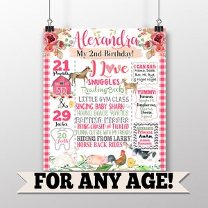 Rustic Farm Birthday Party Theme Girls Farm Birthday Party - Etsy