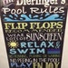 Pool Sign, Custom Outdoor Chalkboard Style Pool Sign, Pool Rules Sign ...