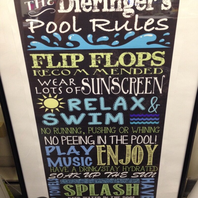 Pool Signs for Outdoor - Etsy