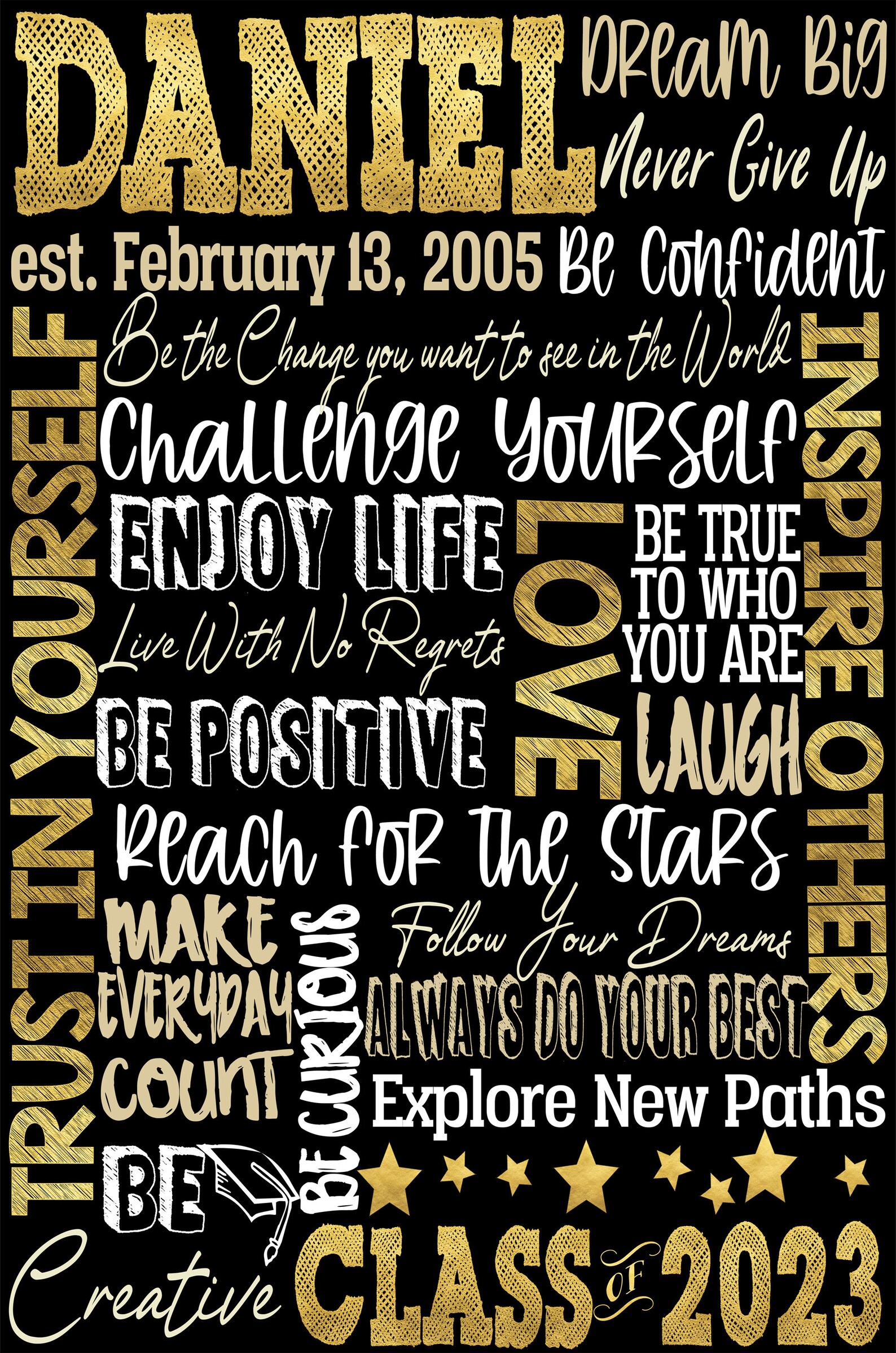 Boy Graduation Gift, Unique Graduation Gift for Son, Guys Grad Party ...