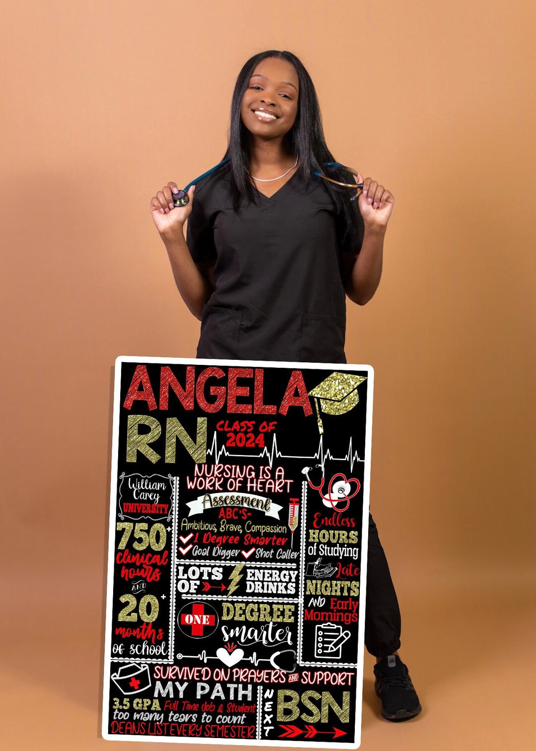 SBAR Sign for Nursing Student Gifts and Graduation Decor, God's Plan ...