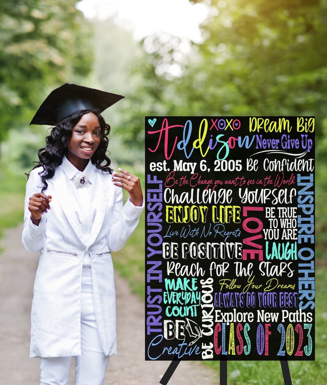 Girl Graduation Gift Ideas, Rainbow Graduation, Daughters Graduation ...