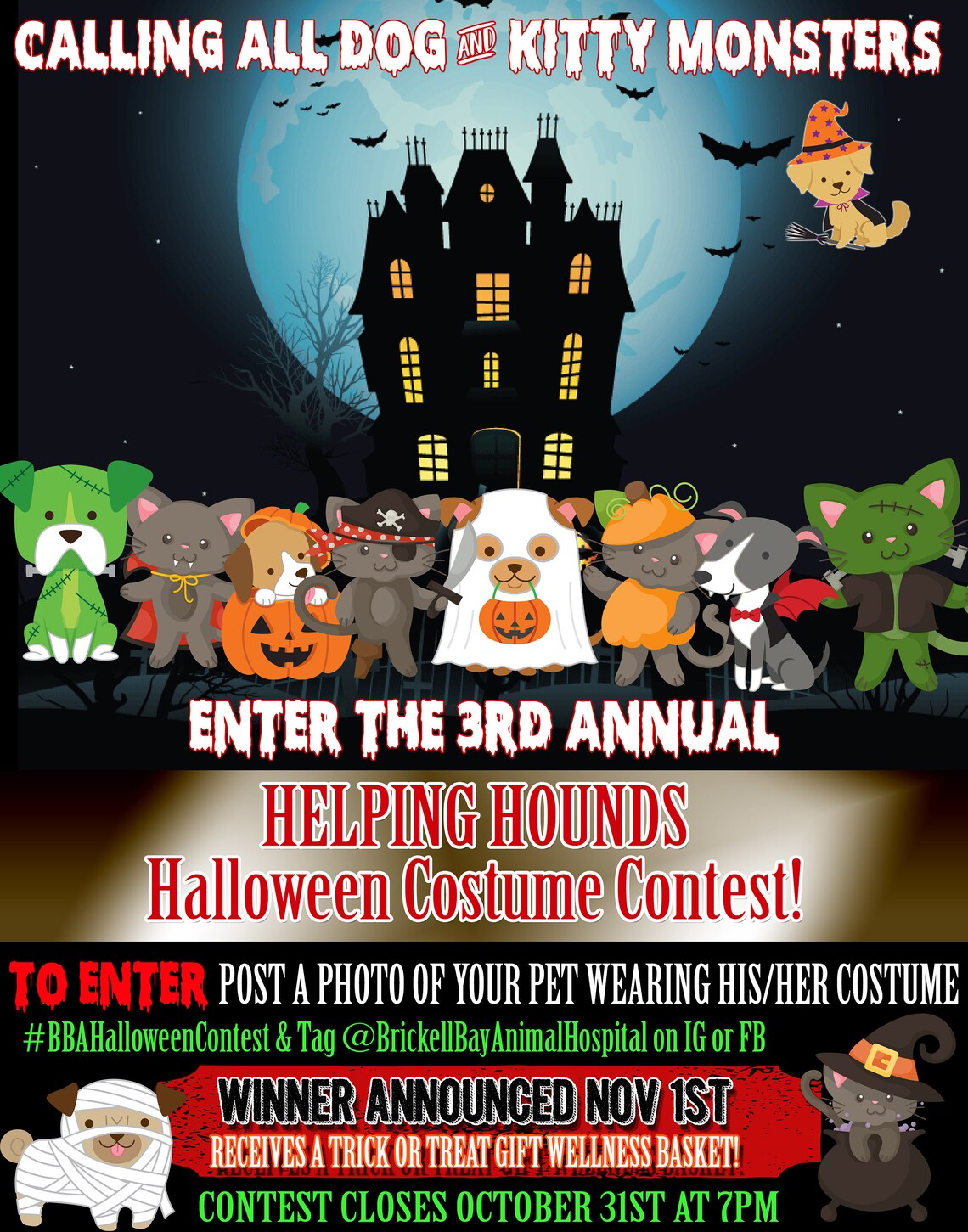 Pet Costume Contests Pet Halloween Party Invitations Pet - Etsy