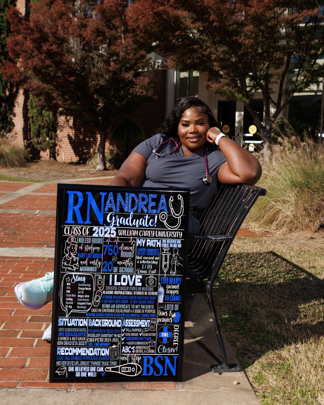 Nurses Graduation Party Ideas & Decorations | Nurse Photoshoot Sign ...