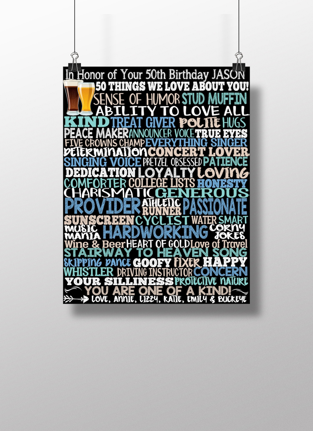 50th Birthday Gift Ideas for Men, Man Turning 50, 50th Birthday Present ...