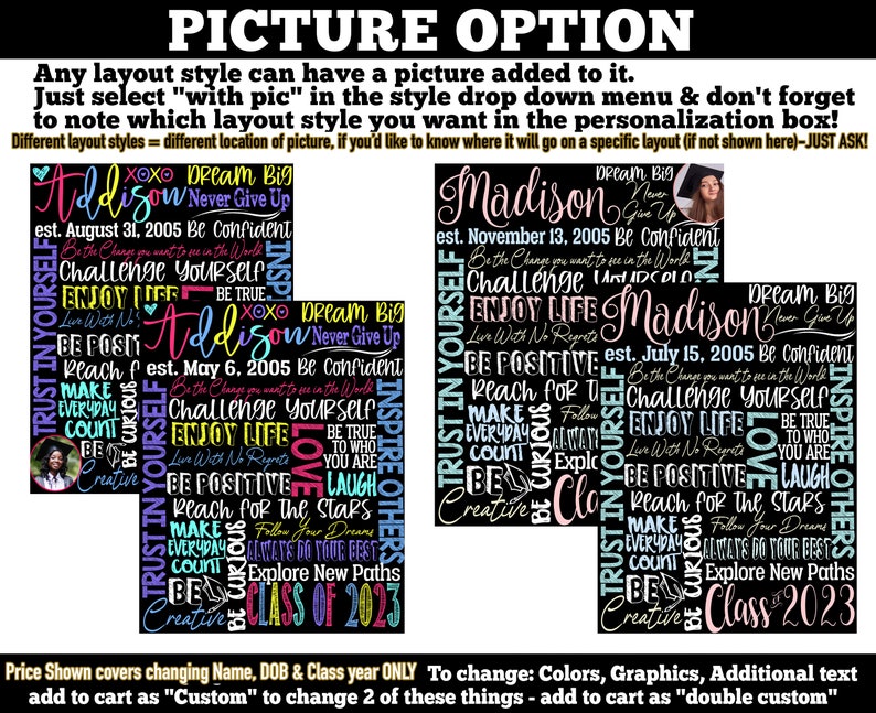 Girl Graduation Gift Ideas Rainbow Graduation Daughters - Etsy