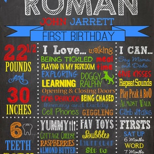 Primary Color 1st Birthday Party Decoration, 1st Birthday Primary ...