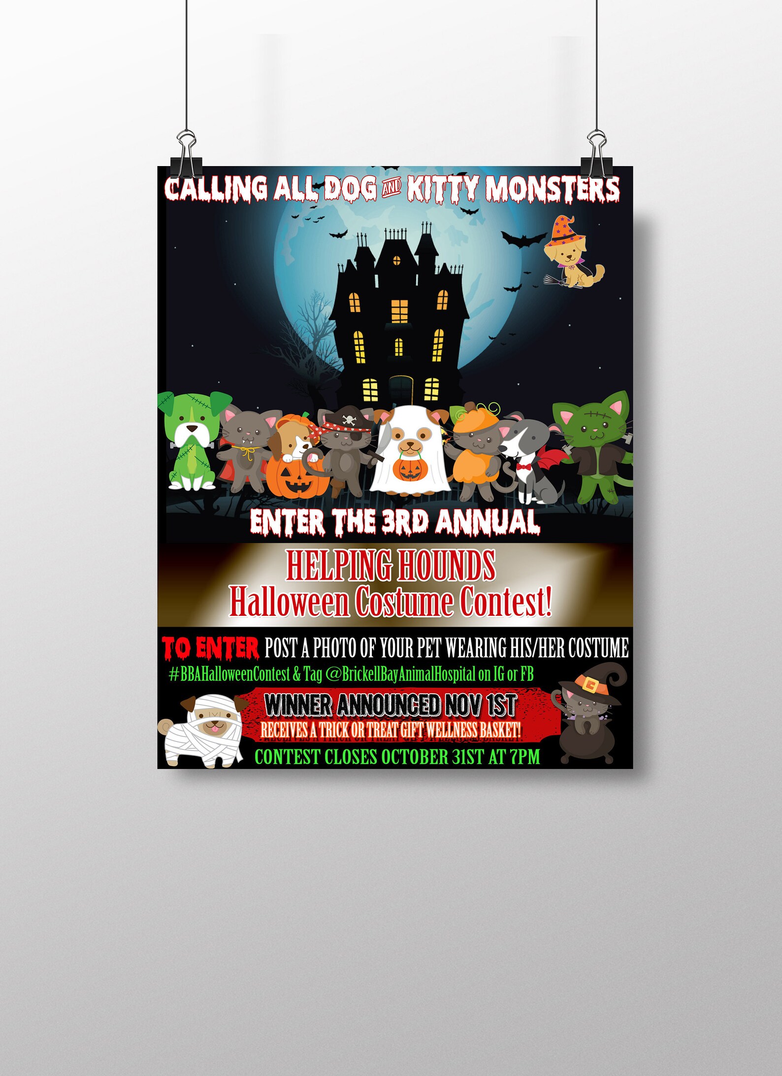 Pet Costume Contests, Pet Halloween Party Invitations, Pet Halloween ...